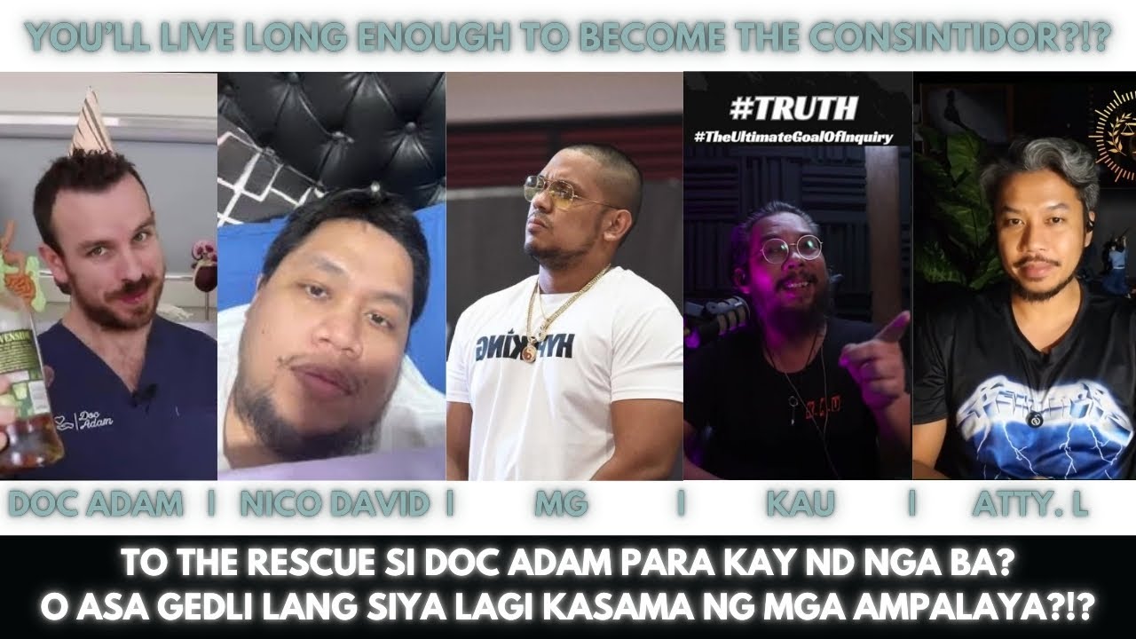 TO THE RESCUE SI DOC ADAM PARA KAY ND NGA BA? O ASA GEDLI LANG SIYA ...