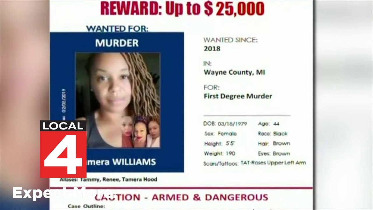 ‘She is a monster’ -- Detroit woman added to 15 Most Wanted Fugitives ...