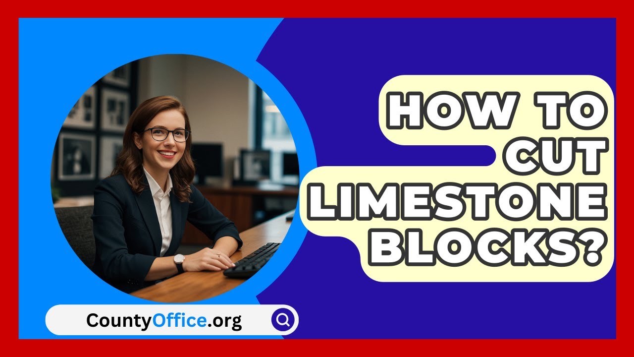 How To Cut Limestone Blocks? - CountyOffice.org - YouTube