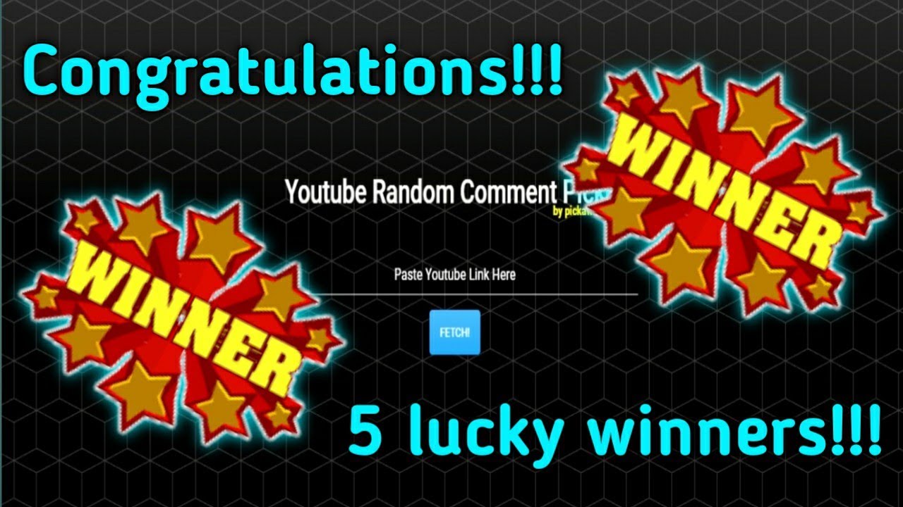 5 LUCKY WINNER FOR GIVEAWAY CARS!!! CONGRATULATION - YouTube