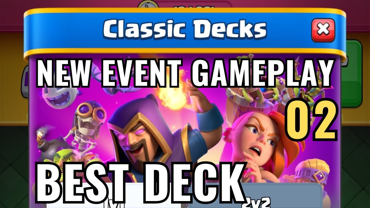 Legendary Battles: Classic Decks Event in Clash Royale - YouTube