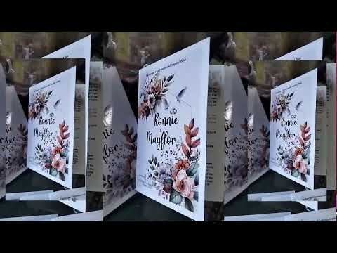 Wedding entourage program Ceremony Script..Print by La ZarteGraphics ...