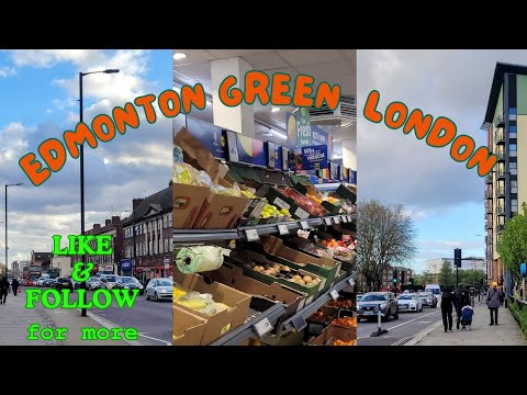 Walking To Edmonton Green|| North London #walking #travel - YouTube