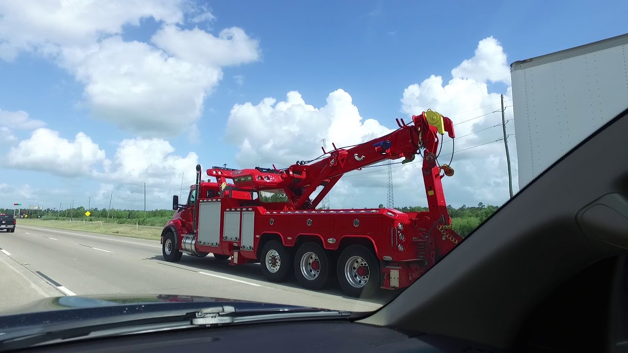Kenworth T880 Heavy Wrecker with a NRC 50/65 CSR Sliding Rotator - YouTube