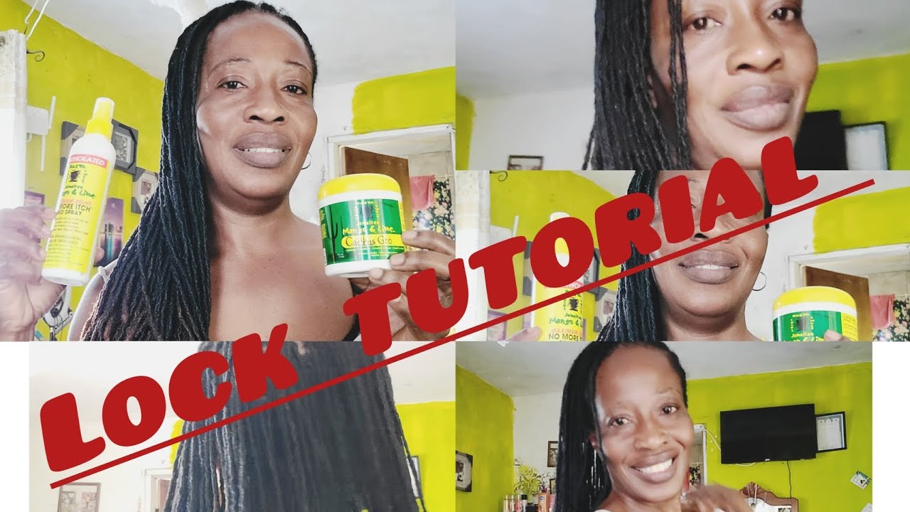 inter lock tutorial(what i use im my lockhair)#jamaica #viralvideos #caribbean - YouTube