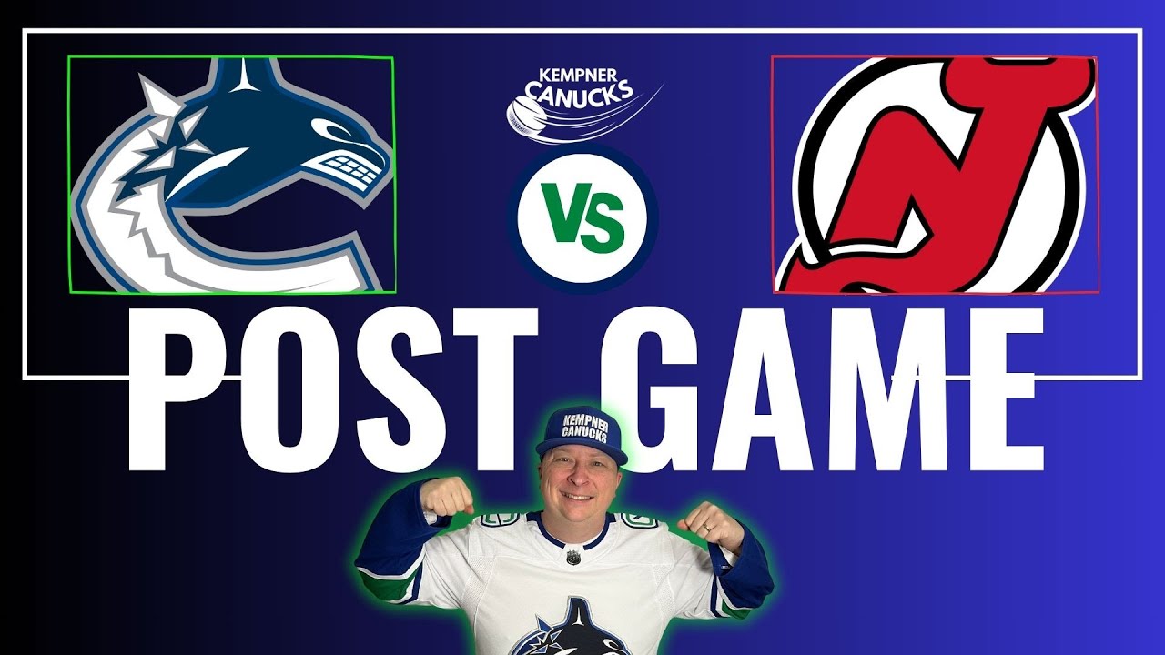 Canucks Devils Post Game Show!!! NHL on Prime - YouTube