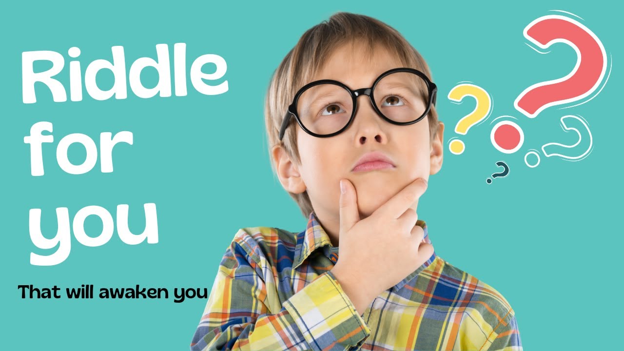 Here are 13 riddles that awaken your brain.. riddles for you - YouTube