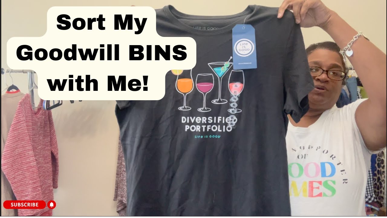 Sorting Goodwill Bins Finds: Keep or Auction on Whatnot? - YouTube