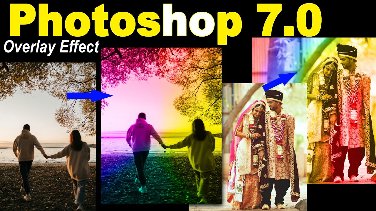 Photoshop photo editing tutorial || overlay effect || photoshop basics ...