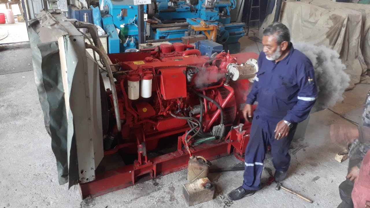 Volvo Penta TAMD 71B Generator set 125 kVA test run - YouTube
