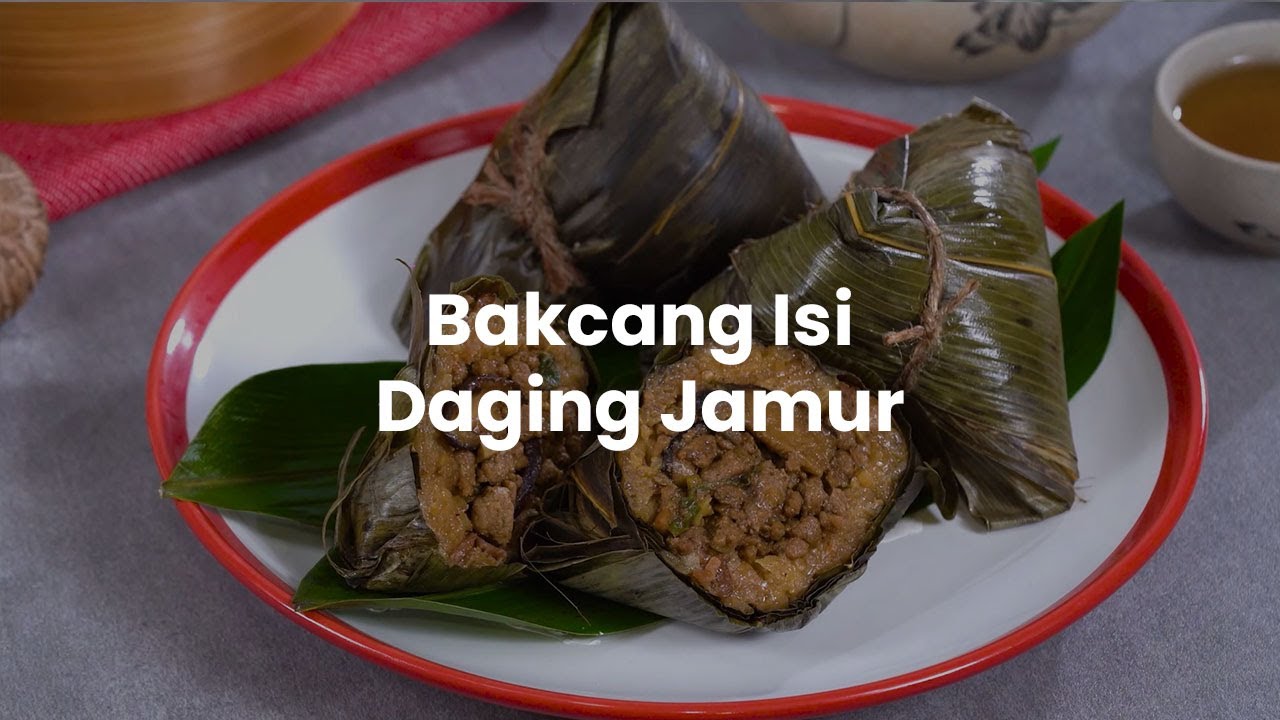 RESEP BAKCANG DAGING JAMUR, Cocok untuk Sarapan dan Bekal - YouTube