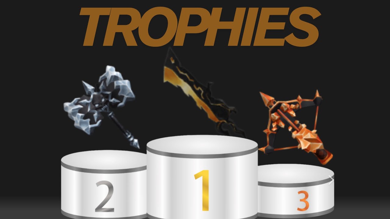 rating all mm2 trophies part 5 - YouTube
