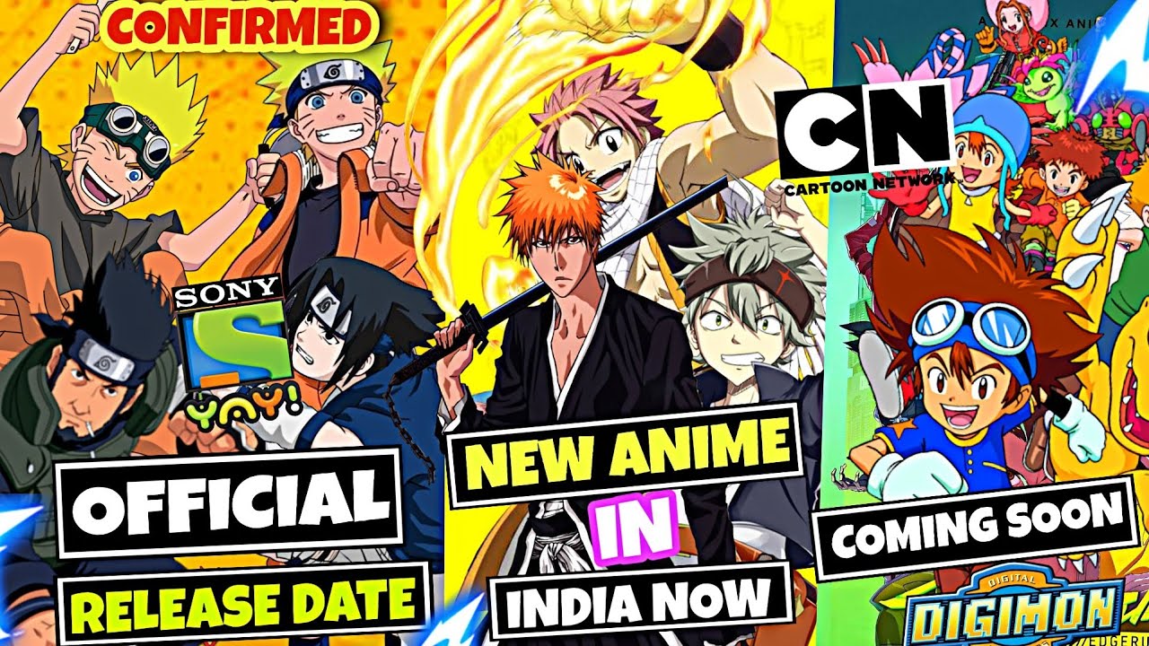 Naruto🤩 Release Date Confirmed Sony Yay!!Digimon On CN Soon! - YouTube