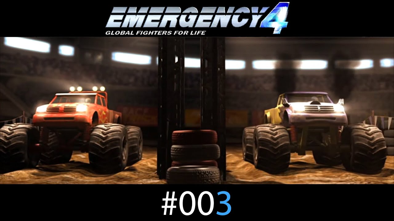 Emergency 4 Kampagne 🚨 #003 - Monster-Trucks! - YouTube