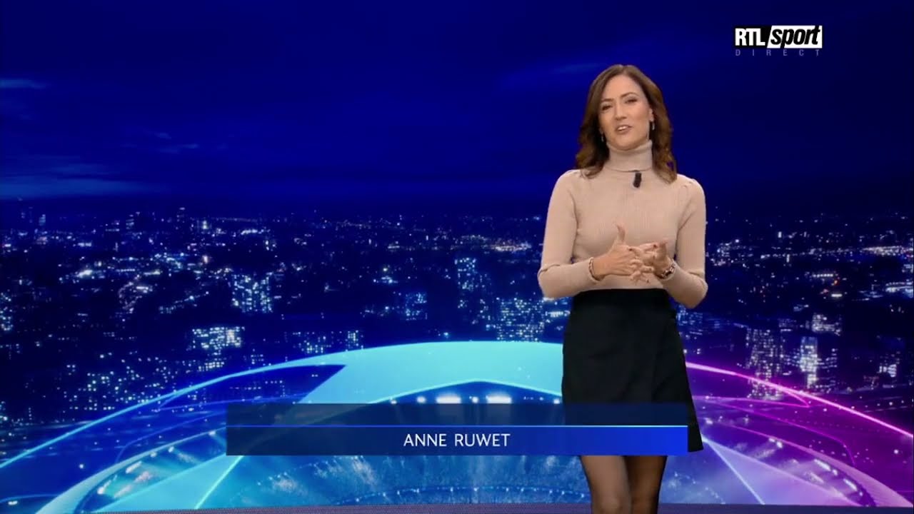 Anne Ruwet Avant-Match Champions League Club RTL 8 décembre 2021 - YouTube