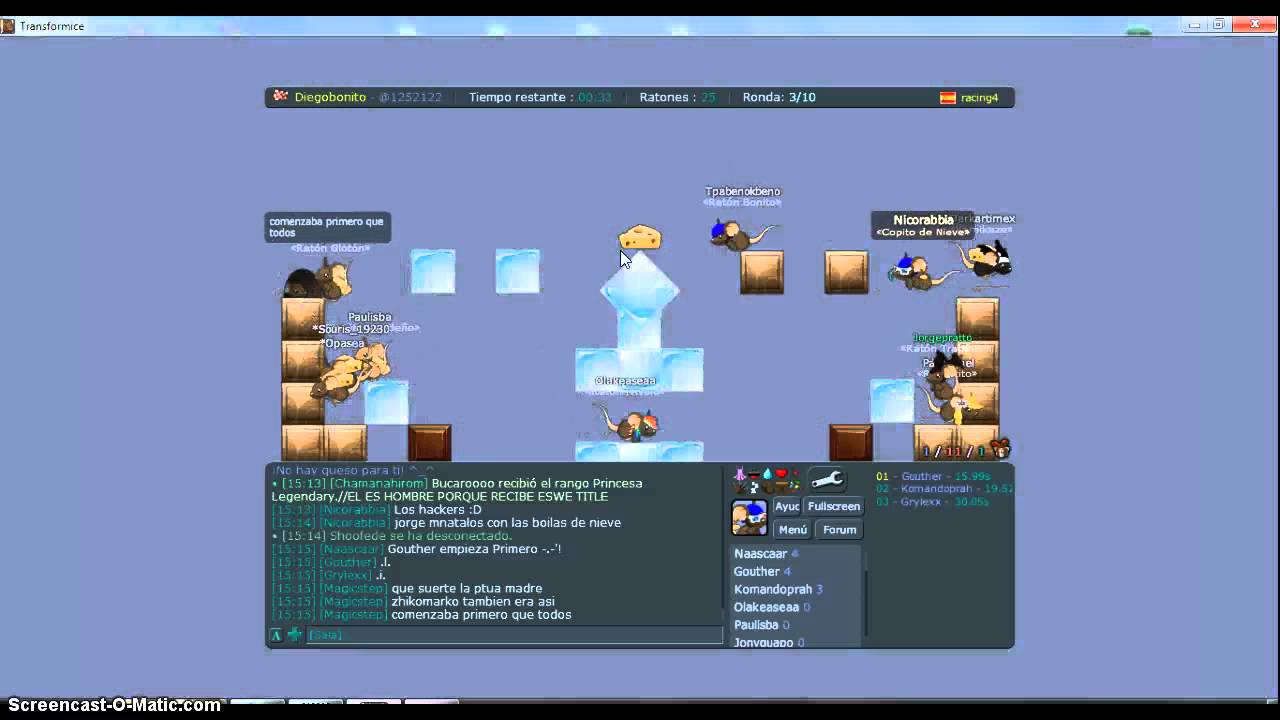 TRANFORMICE_LOS HACKER (RACING) 1ep. CON DAMIAN - YouTube