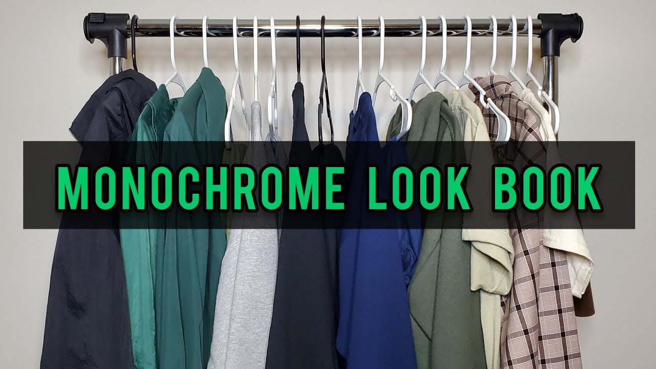 MONOCHROMATIC LOOKBOOK FT. THRIFTED PIECES| TOMBOY OUTFITS| BAGGY ...