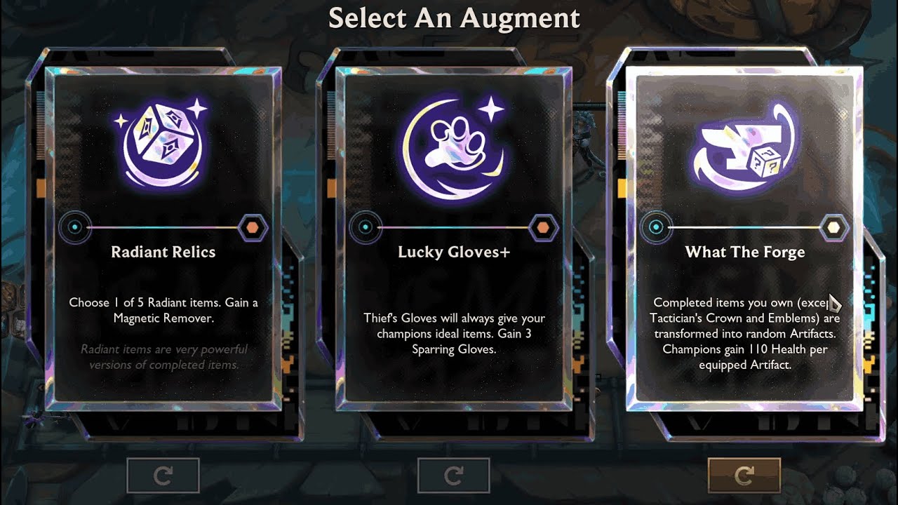 What the Forge TFT -- Fate decides the items NOT you - YouTube