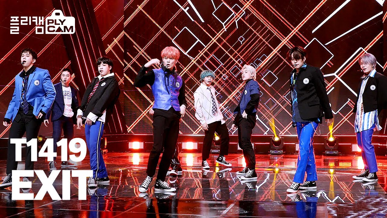 [플리캠 4K] T1419 'EXIT' (T1419 풀캠)│Simply K-Pop Ep.464 - YouTube