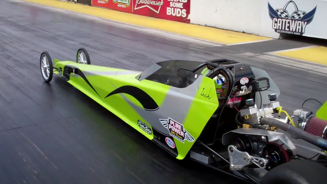 National Dragster Challenge Jr. Dragster run 3 - YouTube