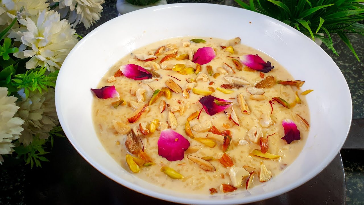 Ramadan Special | Caramel Rice Kheer Recipe |Caramel Pysum |Tasty And ...