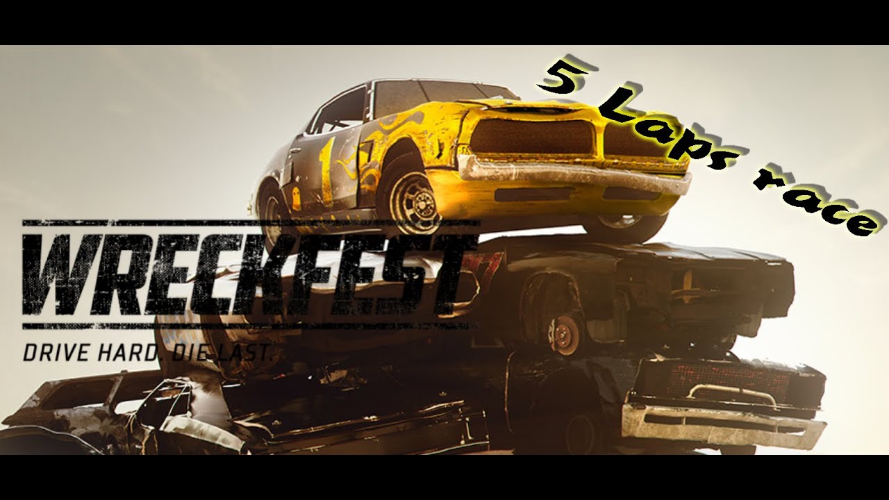 Wreckfest 4K UHD 3 lap race - YouTube