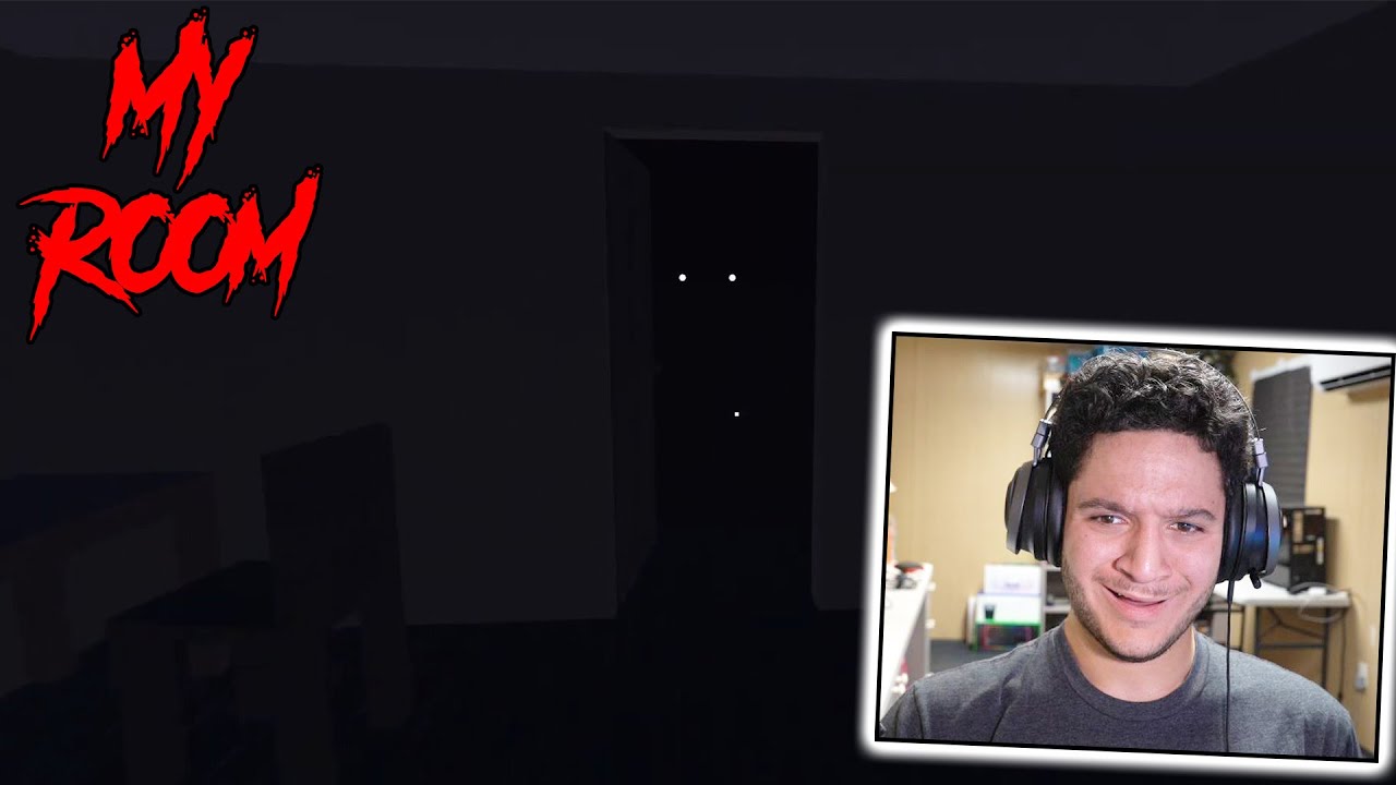 IT WATCHES YOU SLEEP! - "My Room" (Horror Game) - YouTube