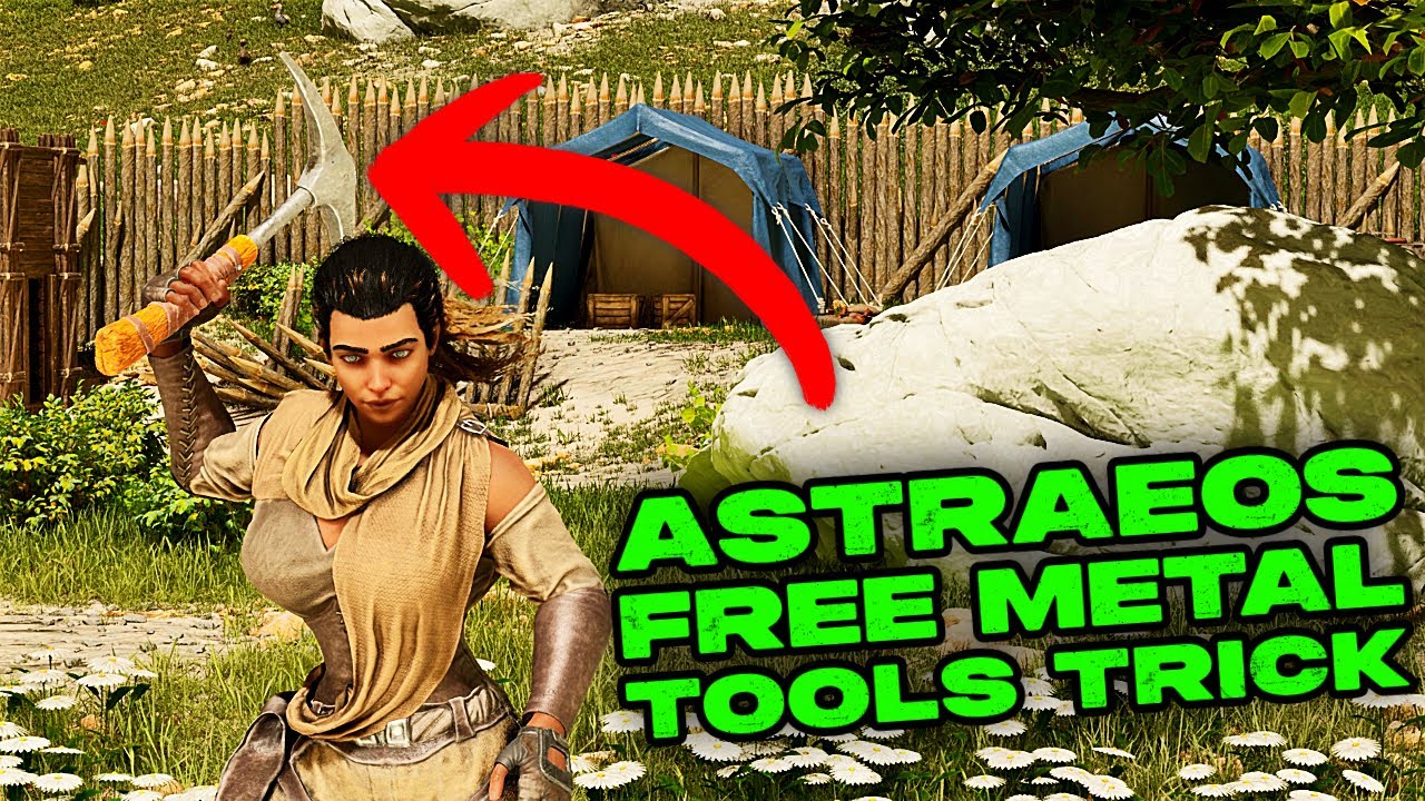 How To Get FREE METAL TOOLS in ASTRAEOS in Ark Survival Ascended ...