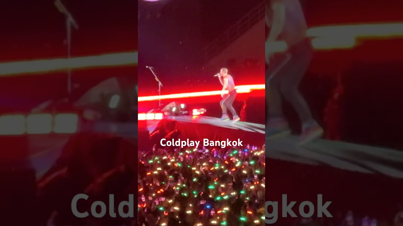 Adventure of a lifetime Coldplay World Tour Bangkok - YouTube