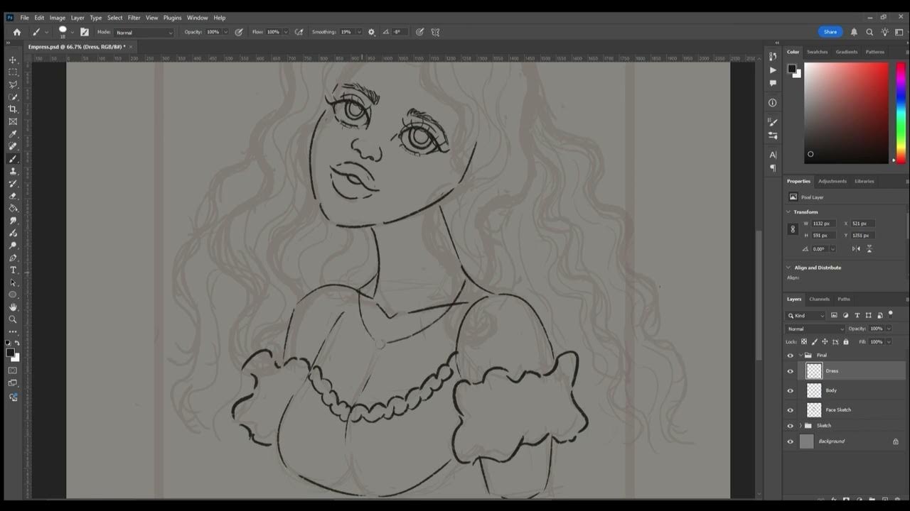 Final Line Art - YouTube