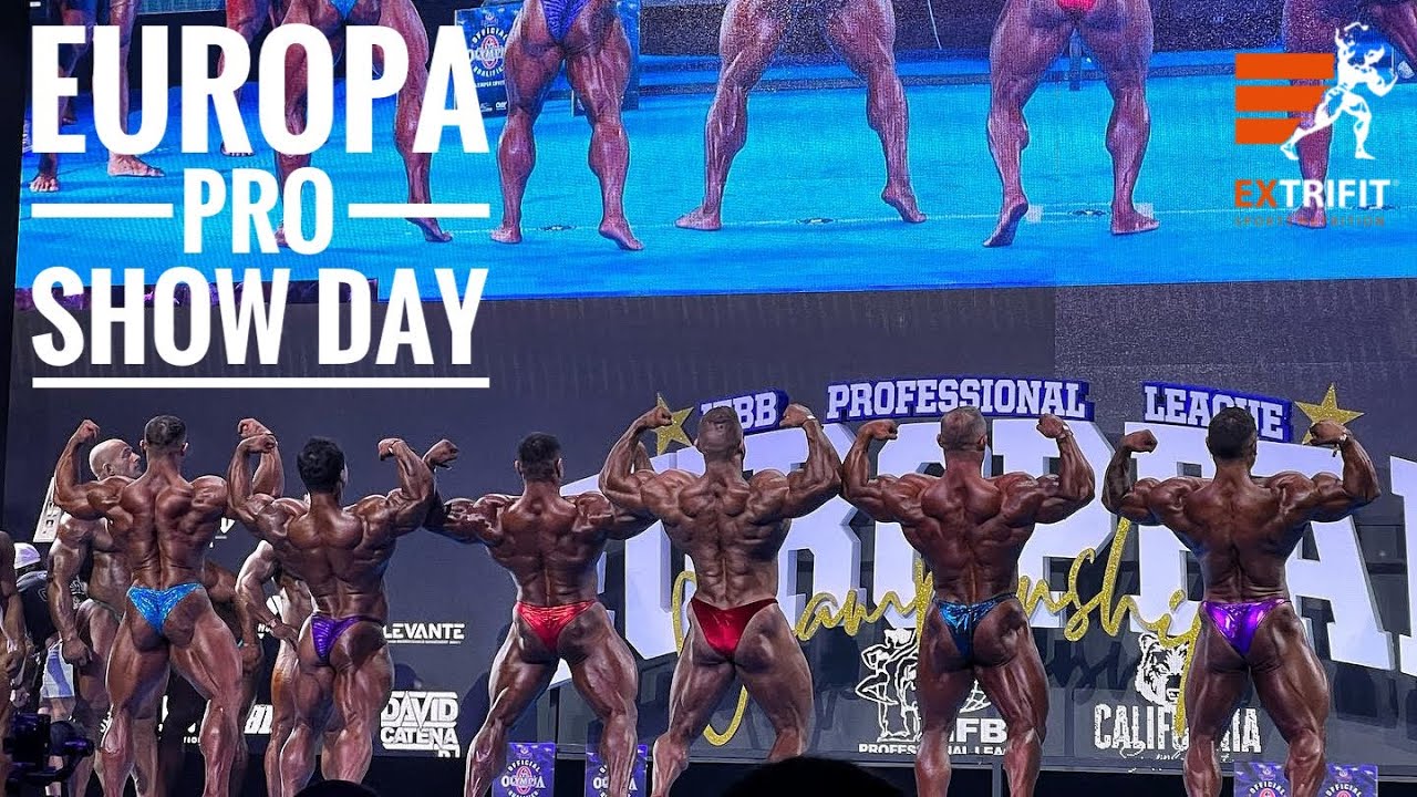 JAN TUREK IFBB PRO - EUROPA PRO Alicante SHOW DAY - YouTube