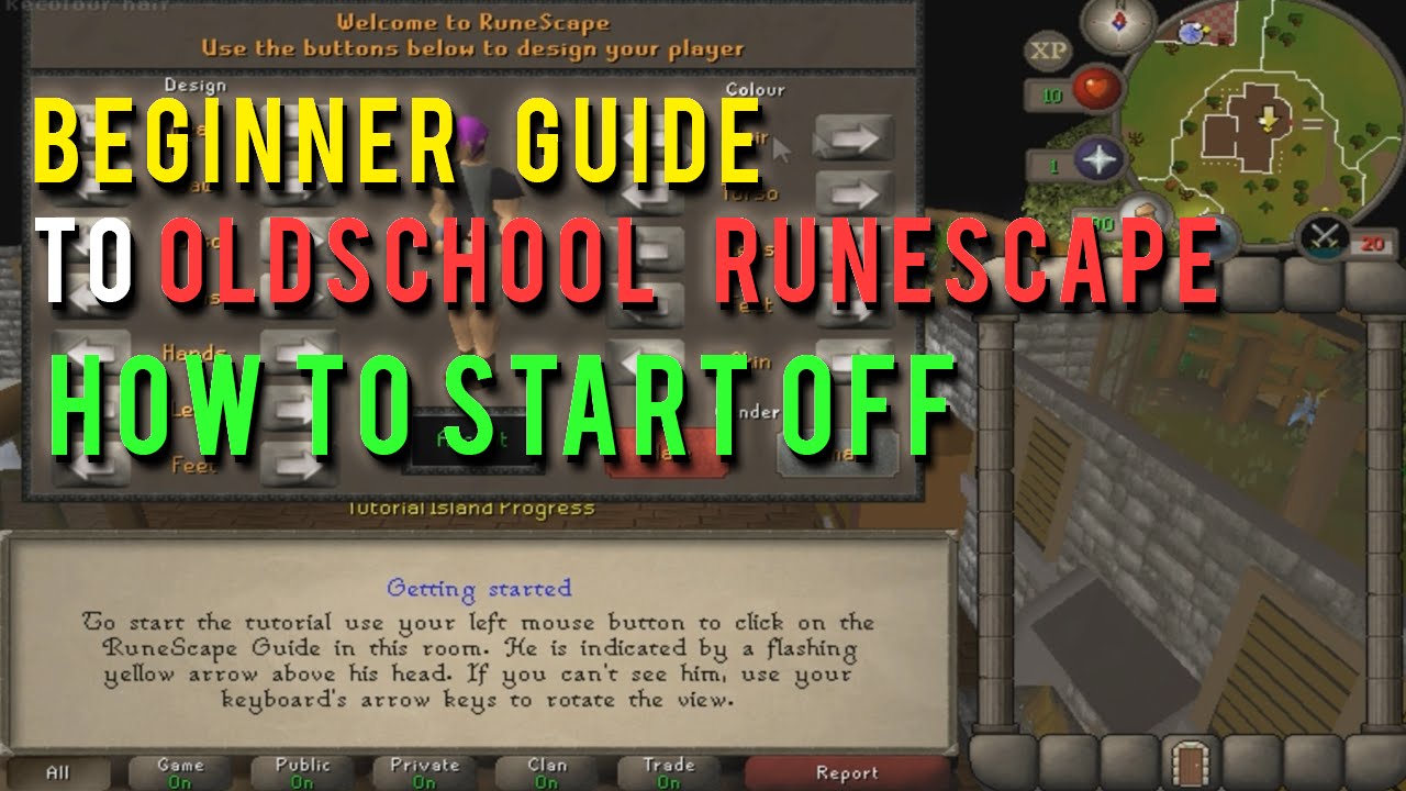 RuneScape - Beginner guide/How to start off - YouTube