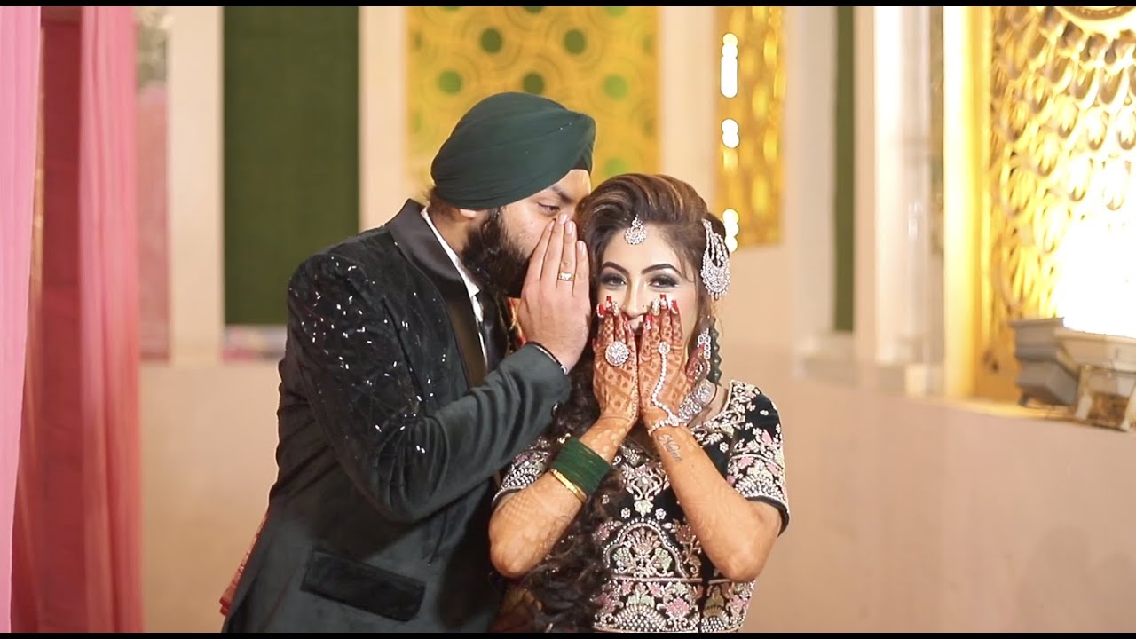 Best Punjabi Sagan Ceremony Cinematic Highlight | Guljeet + Naina ...