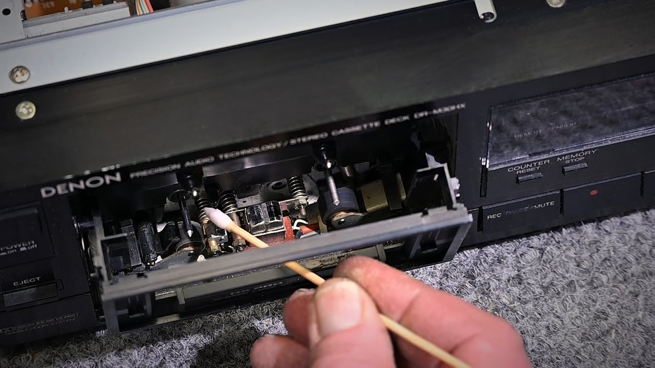 Denon DR-M30HX Cleaning and Evaluation - YouTube