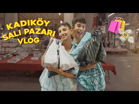 KADIKÖY SALI PAZARI VLOG🛍 | Pazar Dedikodusu, Prada - Gucci Muadili Ürünler, Zorla Pazarlık Yaptık😝
