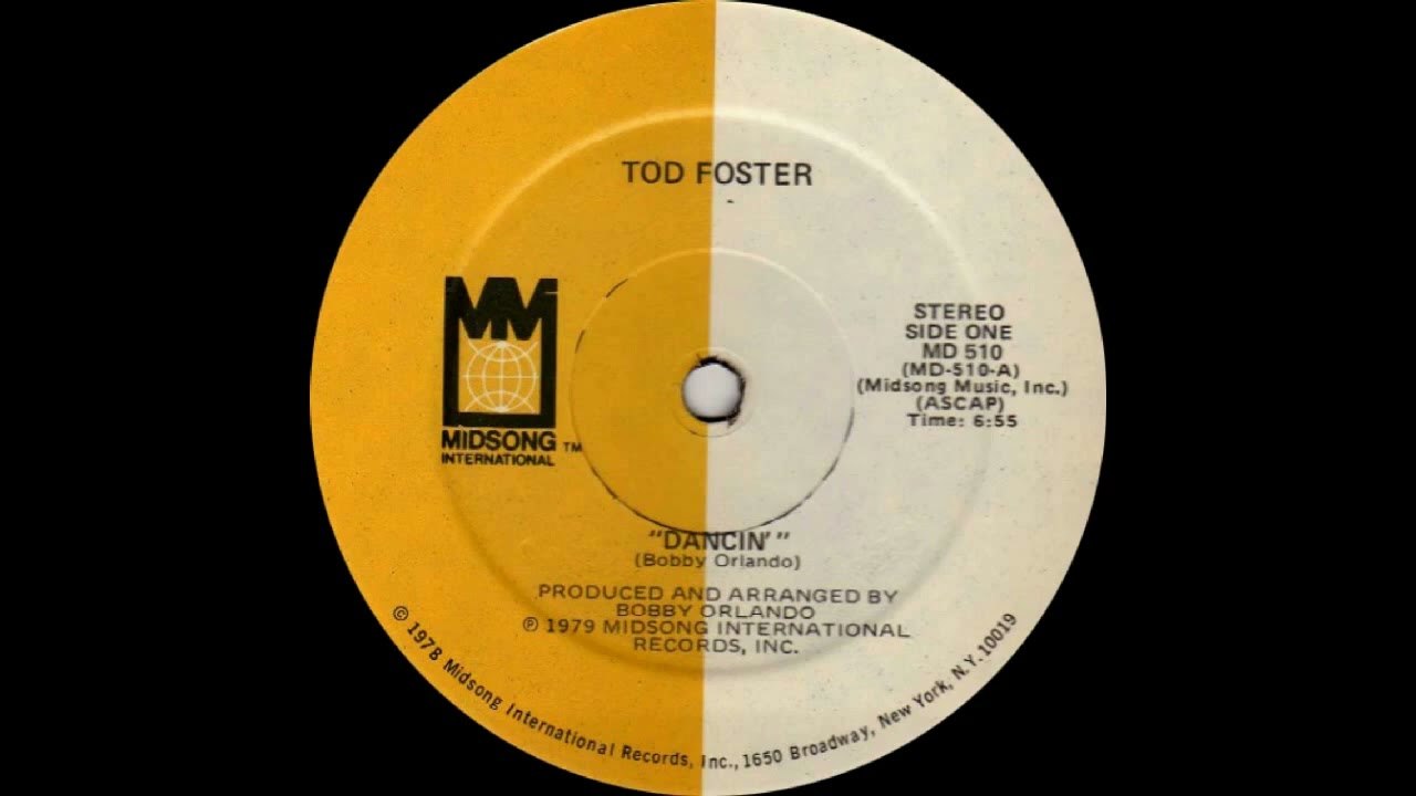 Tod Foster - Dancin (1979) - YouTube
