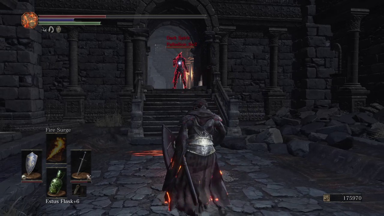 My First PvP Win In Dark Souls III :) Just Look At My Health Bar :D ...