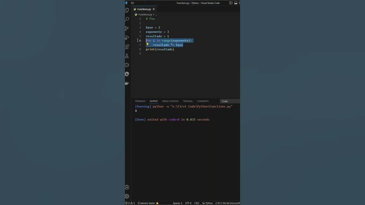 FunÇÃo Pow Em Python Programação Python Webdev Pythonprogramming Backenddeveloper 