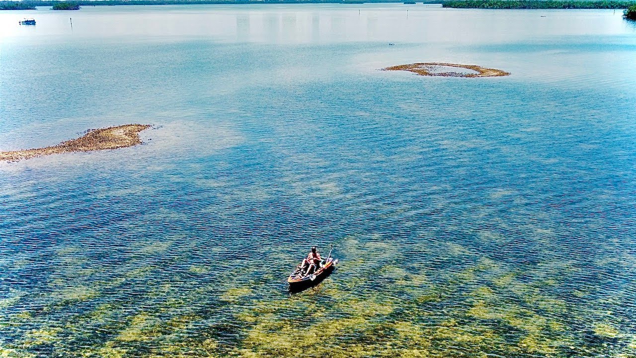 Kayak Inshore Fishing | Old Town Sportsman 106 PDL - YouTube