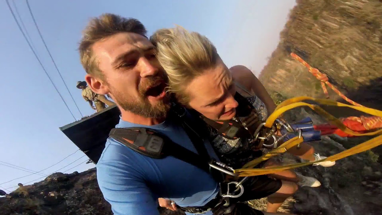 Tandem Gorge Swing - Victoria Falls, Zimbabwe (GoPro) - YouTube