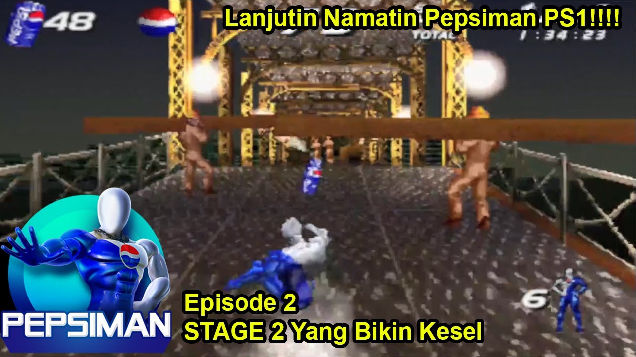 EPISODE 2 | Pepsiman Map 2 Gameplay Nostalgia - YouTube
