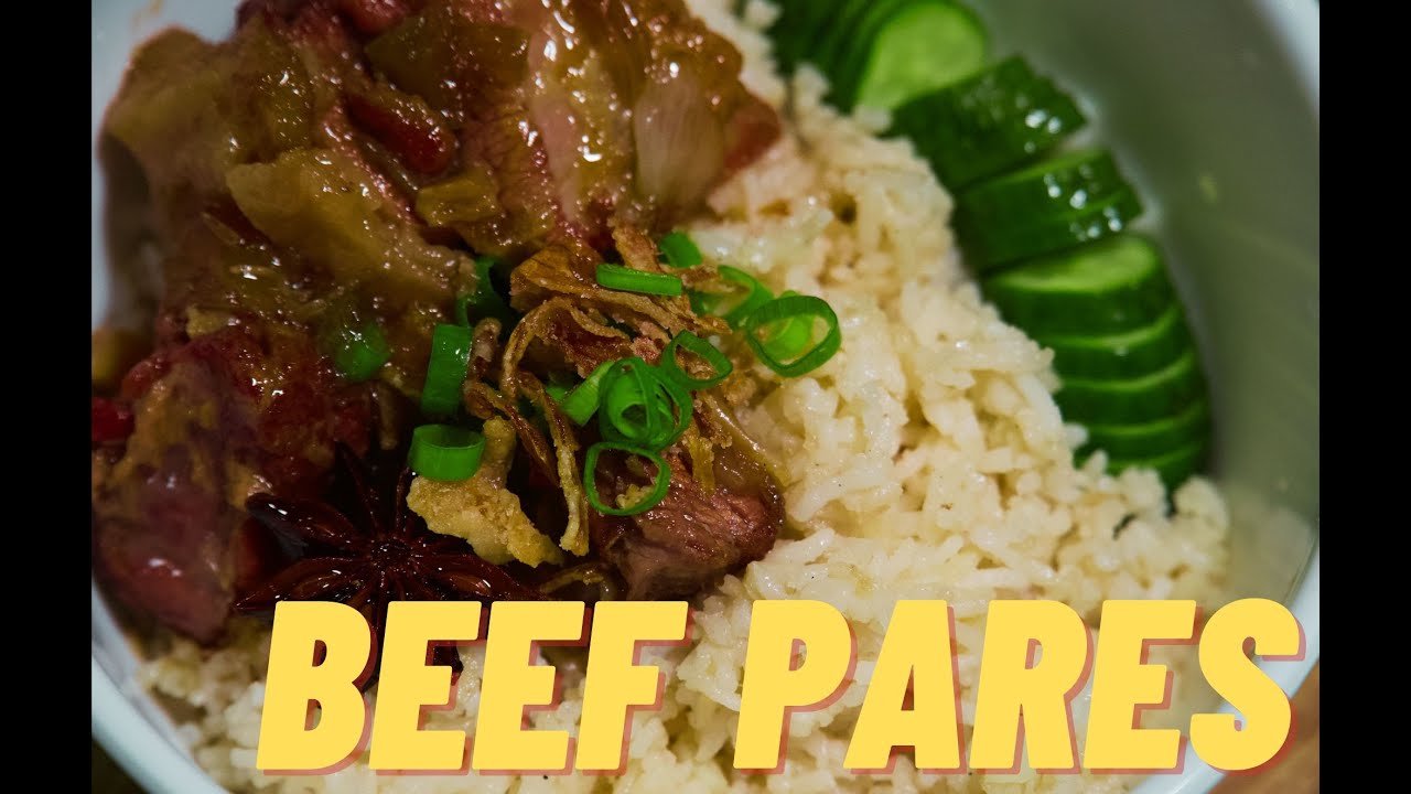 Home cooked BEEF PARES for every Juan - YouTube