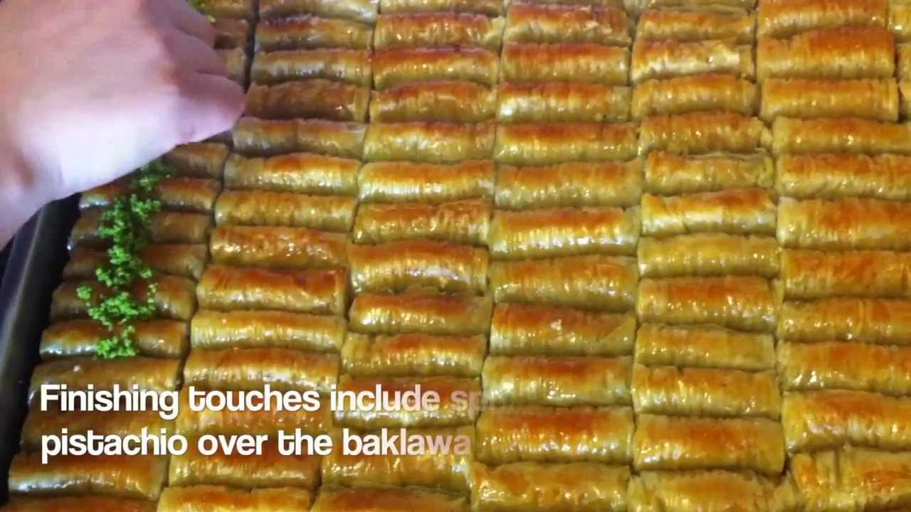 Baklawa Recipe: Full tutorial in two minutes - YouTube