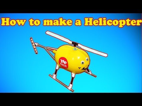 Helikopter Yapımı (Evde elektrikli helikopter nasıl yapılır)