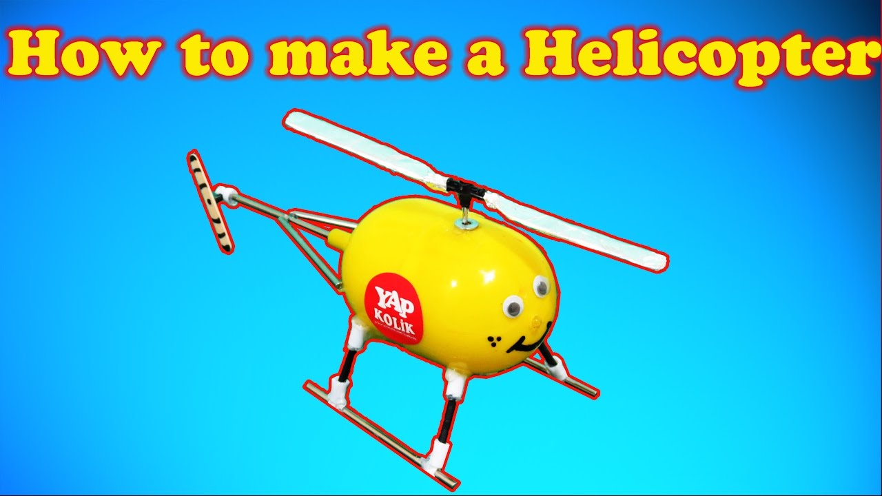 How to make a Helicopter (Electric Helicopter) - YouTube