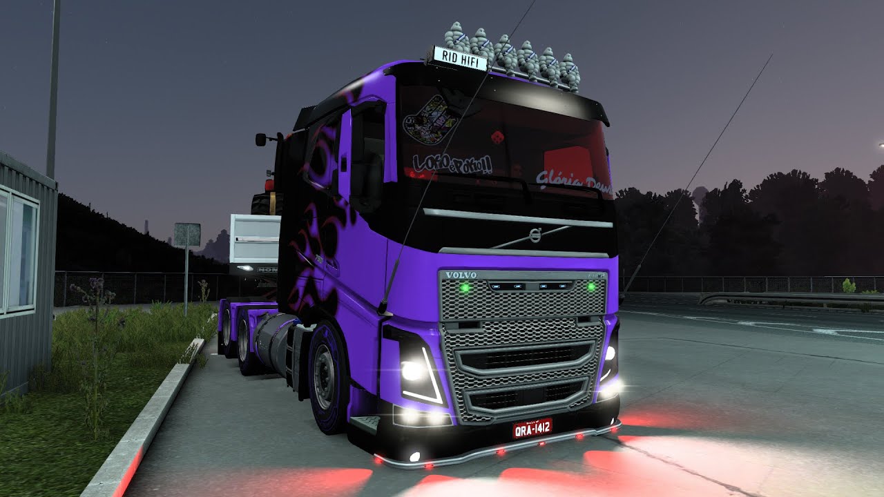 LIVE หัวลากVOLVO+พร้อมพ่วง mod 1.44🚍 - YouTube