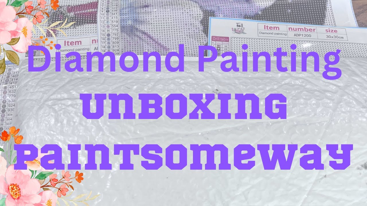 Diamond Painting || Unboxing from Paintsomeway - YouTube