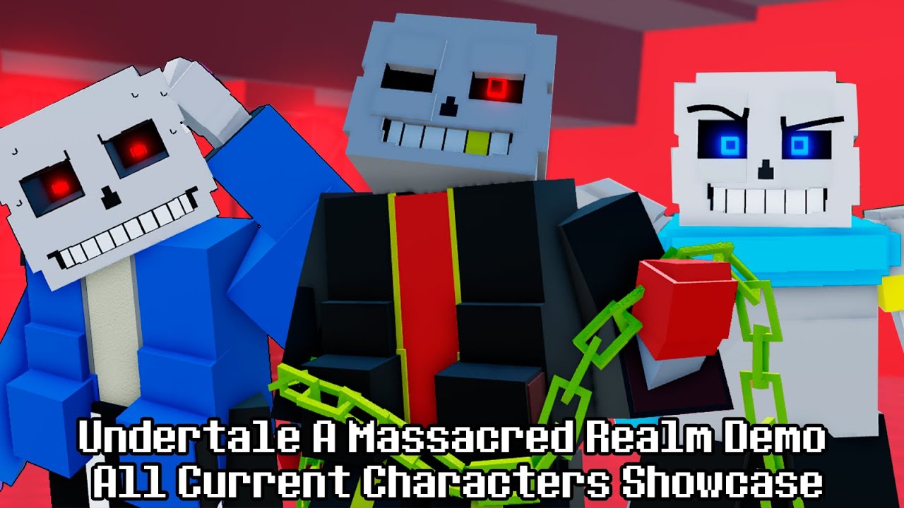 THIS SvC GAME HAVE GOOD POTENTIAL! Undertale A Massacred Realm Demo All ...