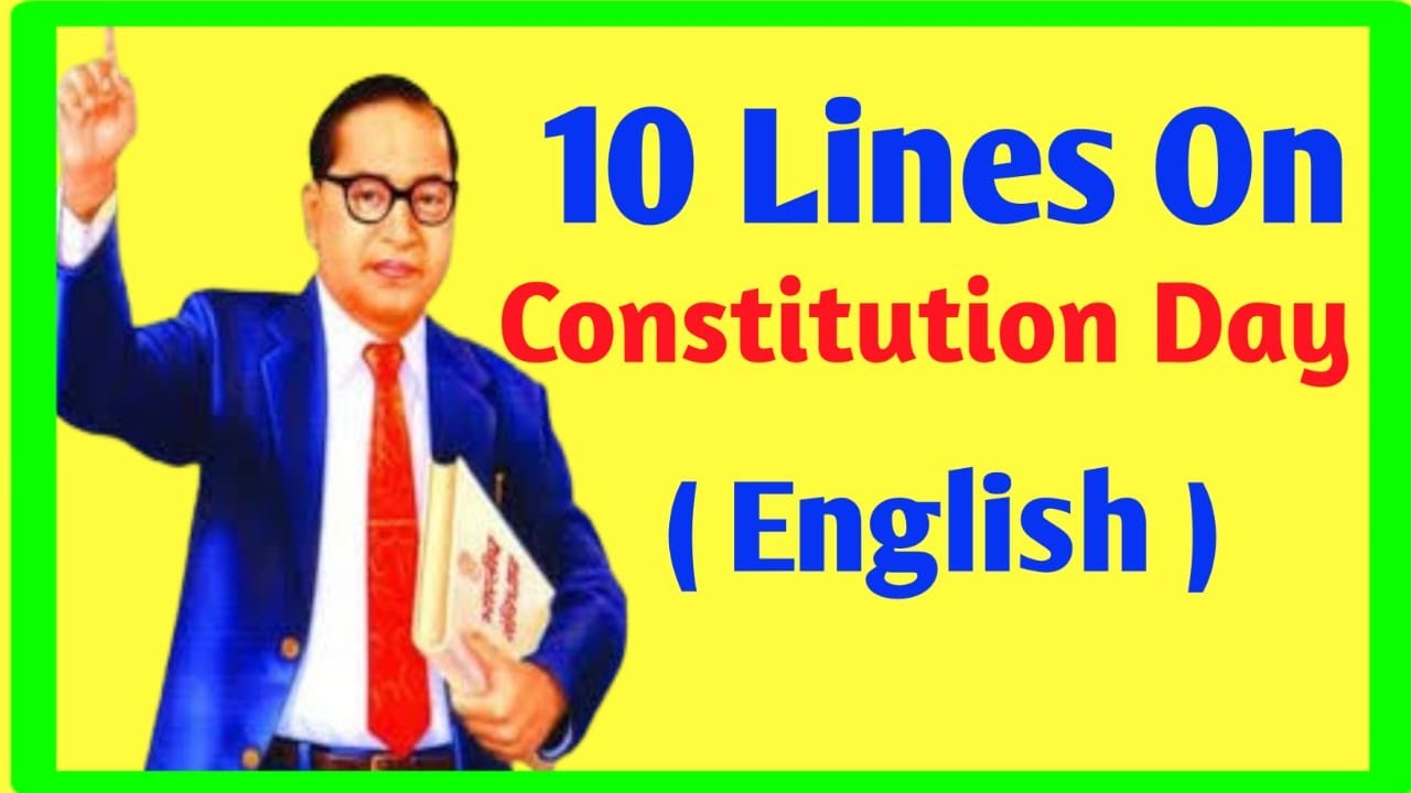 10 Lines On Constitution Day In English|Essay On Constitution Day In ...