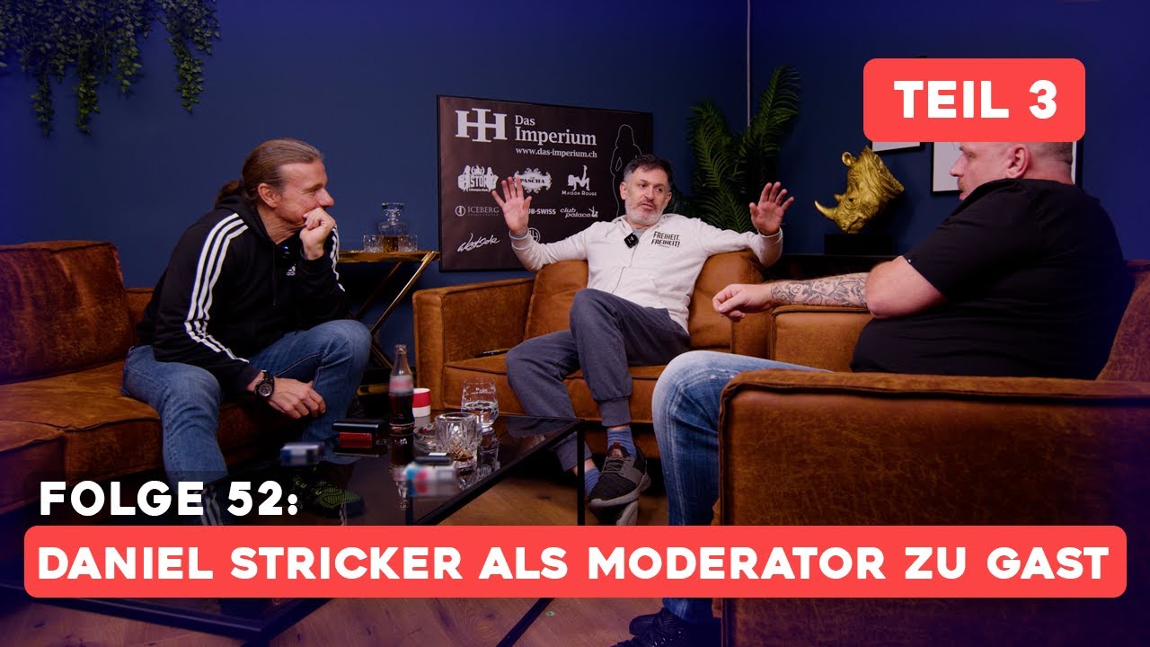 Folge 52: Daniel Stricker als Moderator zu Gast - Teil 3 - YouTube